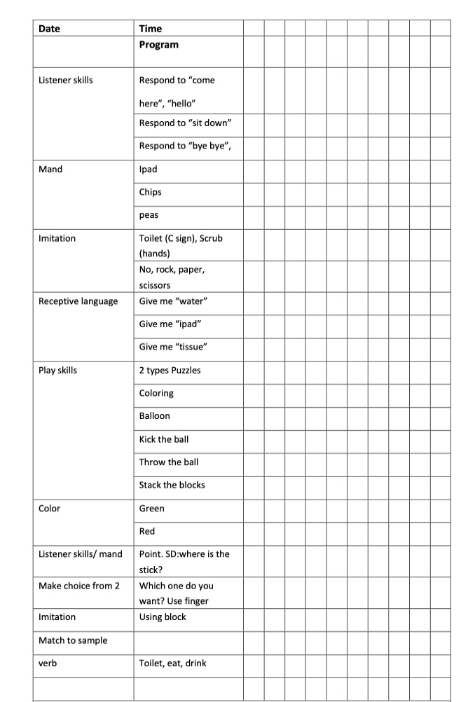 東京自閉症療育,東京自閉症ABA,発達障害 療育 東京 - ABA教室HRE